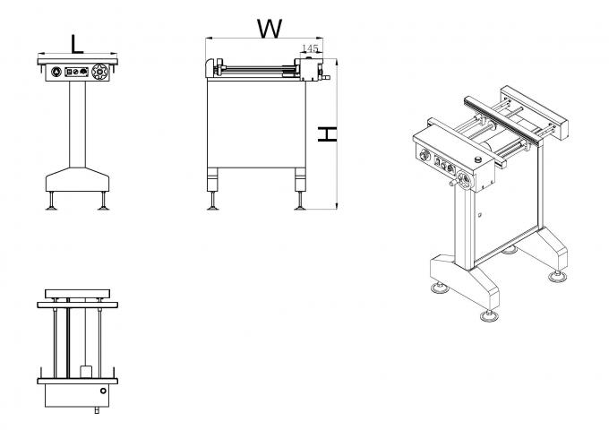500mm PCB Conveyor SMT Handling Equipment Link Conveyor PLC Control System