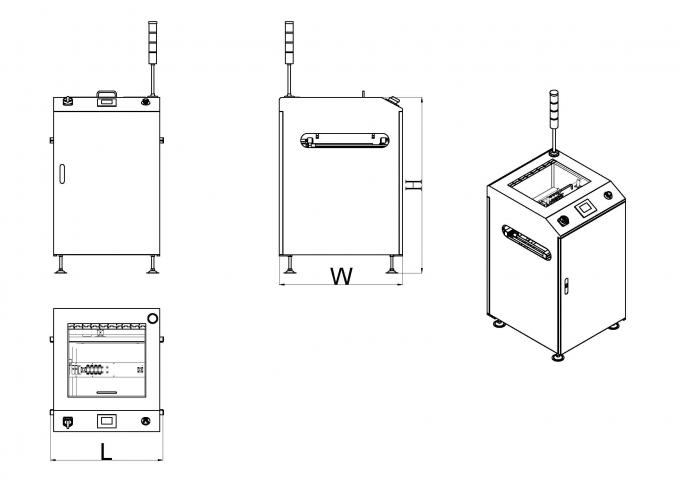 Automatically Loading PCB Handling Equipment Vacuum Bare Board Loader